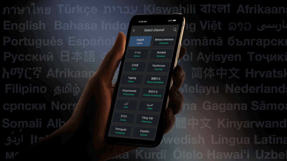 Live AI translation and captions for multilingual events