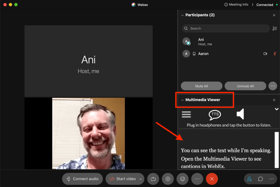 How to enable WebEx live captions and translations - spf.io